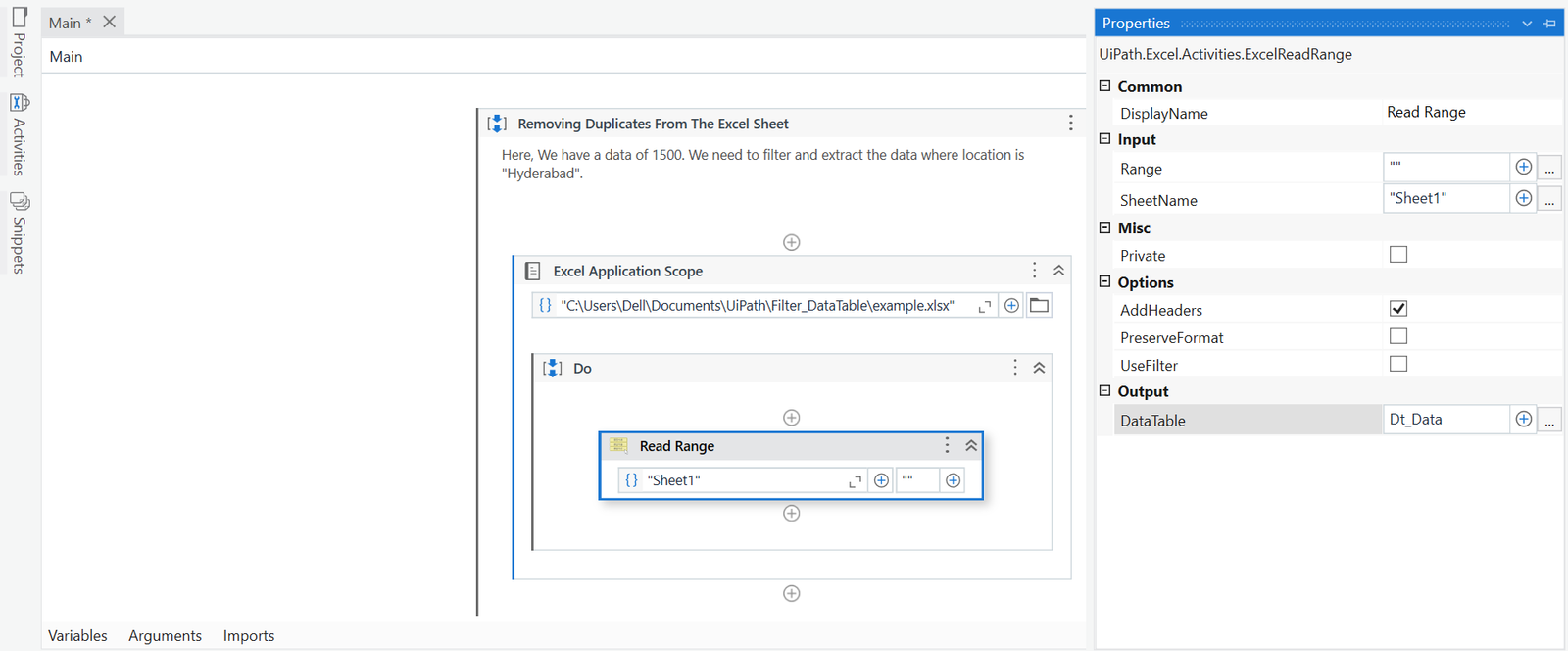 How To Filter The Datatable In Excel Using Uipath Rpazone