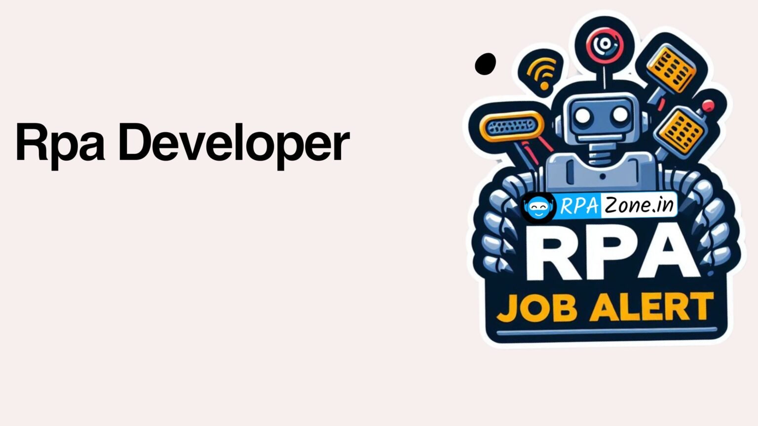 Rpa Developer - rpazone